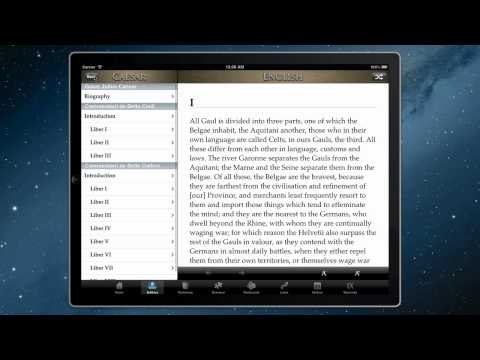 SPQR Latin app for iPad - reading Latin writers on your iPad