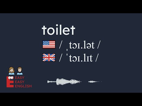 How to pronounce toilet? US English UK English IPA Audio Waveform ๐ฉ๐จ How to say toilet correctly?