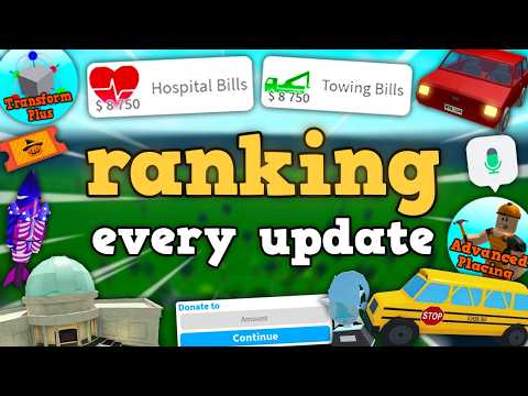 Ranking EVERY Bloxburg Update!
