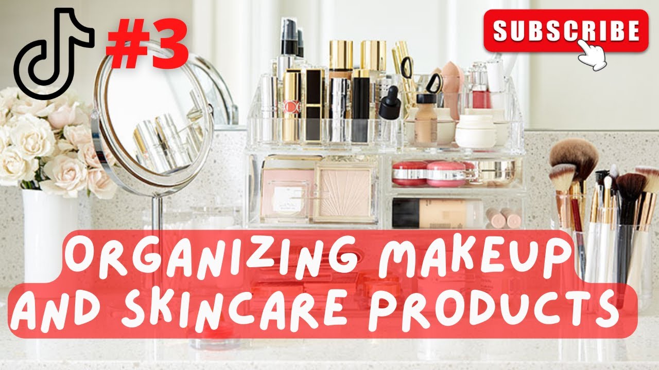 Organizing Makeup And Skincare Products PART 3 |2022 TikTok Compilation | ASMR