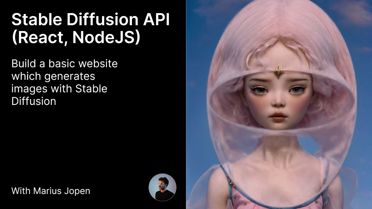 Stable Diffusion API (React, NodeJS)