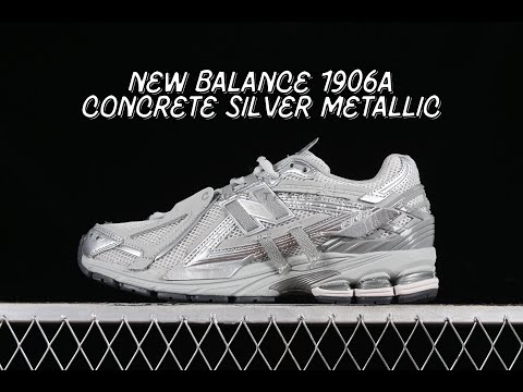 UNBOXING - New Balance 1906A Concrete Silver Metallic (1906) (M1906AG)