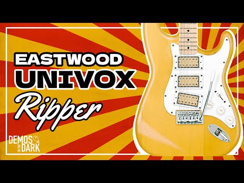 Eastwood Univox Ripper Solid Poplar Body Bolt-On Maple Neck | Reverb