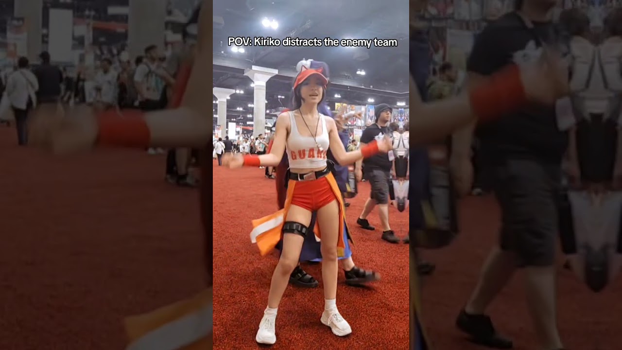 Lifeguard Kiriko at Anime Expo 🛟| #overwatch #kiriko #cosplay