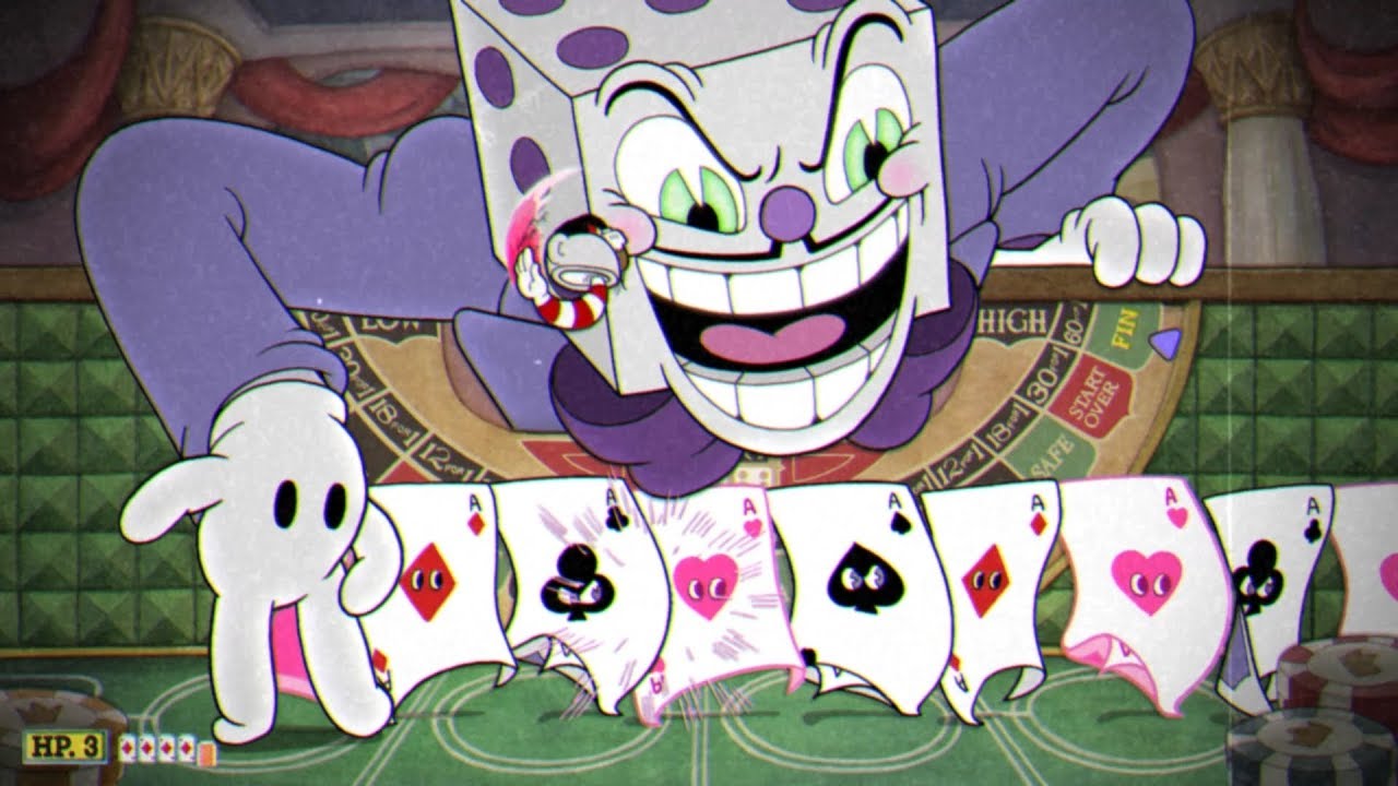 Cuphead: ALL Casino Bosses / King Dice Boss Fight