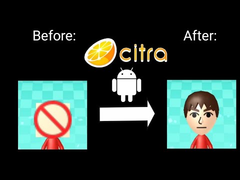 How to fix Mii face issues and use Mii Maker on Citra Android