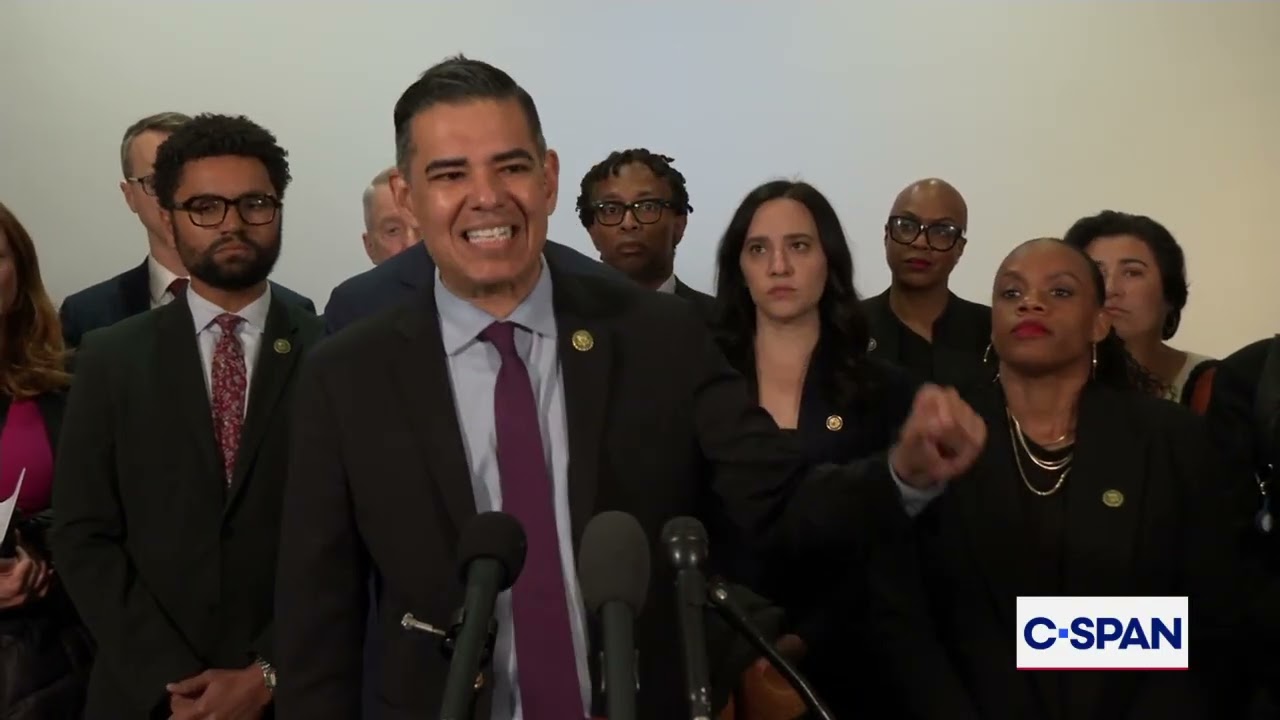 Rep. Robert Garcia (D-CA) After Briefing on Epstein Investigation with Attorney General Pam Bondi