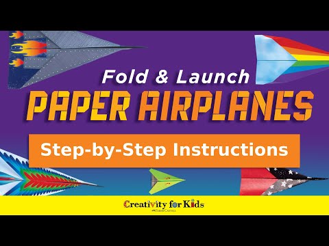 Step-by-Step Instructions | Fold & Launch Paper Airplanes
