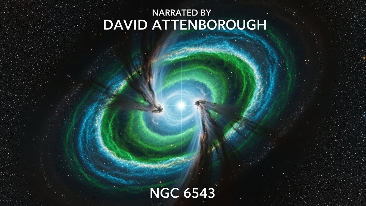 NGC 6543: The Cat’s Eye Nebula — A Dying Star’s Final Masterpiece | Narrated  by David Attenborough