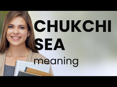 Chukchi sea — meaning of CHUKCHI SEA