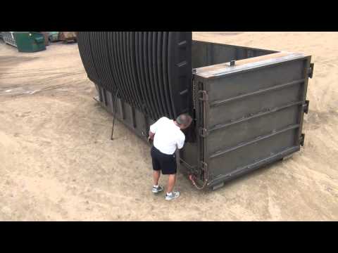 Roll Off Cover for Roll Off Containers by Impact Plastics