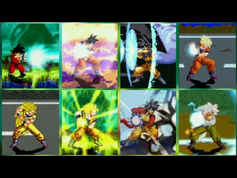 DBME 2007 - ALL GOKU VARIANTS SPECIAL ATTACKS