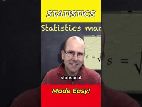 Statistics made easy! #short