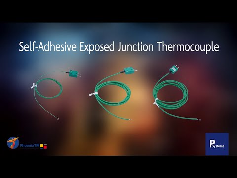 PhoenixTM 「TC54, TC55, TC80」 Self Adhesive Exposed Junction Thermocouple l PP Systems