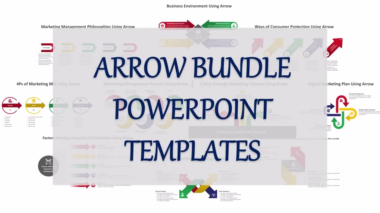 Arrow PPT Bundle PowerPoint Templates | Kridha Graphics