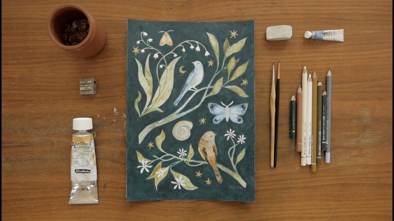Preview – Frühlingszauber, an illustrated Ode to Spring   |   Wild Seed Membership