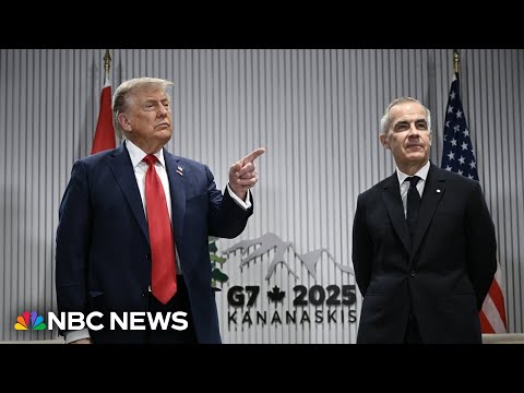 Trump talks Russia, Iran and tariffs in meeting with Canadian prime minister
