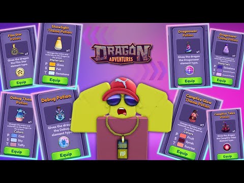 Don't lose your chance! Exclusive and Limited Potions in Dragon Adventures