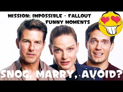 Mission: Impossible - Fallout Cast Funny Moments (Tom Cruise, Rebecca Ferguson, Henry Cavill)