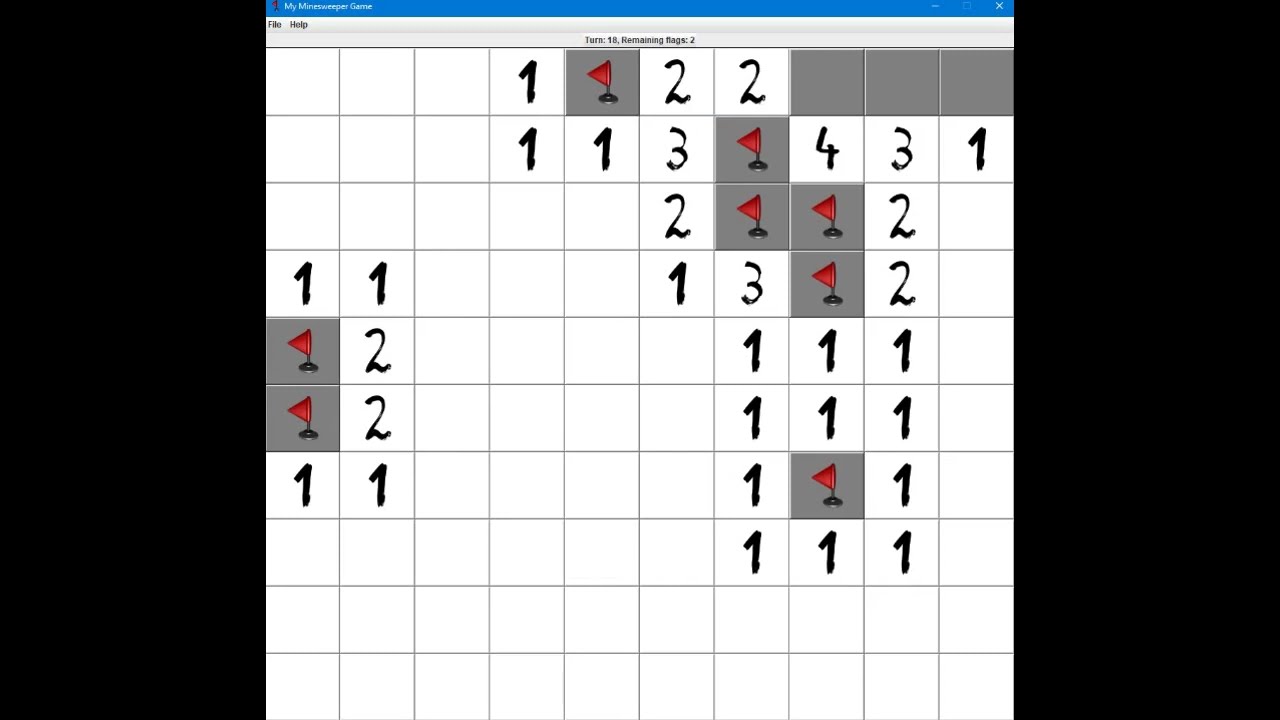 My Minesweeper in Java Swing