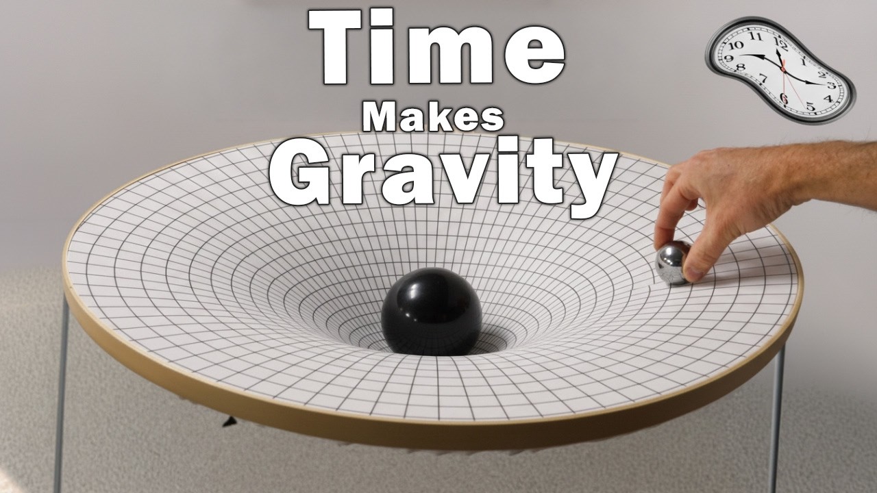 How Does Bent Time Make Gravity?