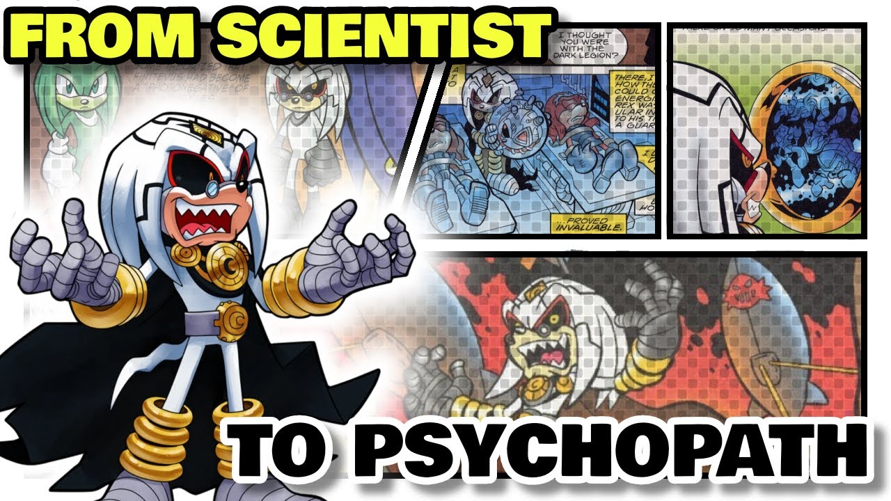 Dr. Finitevus The Insane Sonic Villain ! | Archie Sonic History