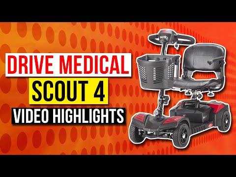 Drive Medical Scout 4 Mobility Scooter [2024]