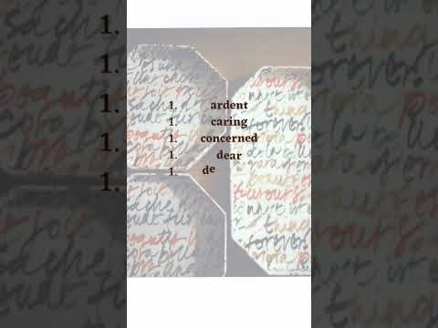 Synonyms | Devoted | Devoted word synonyms #shorts #viralshortsvideo