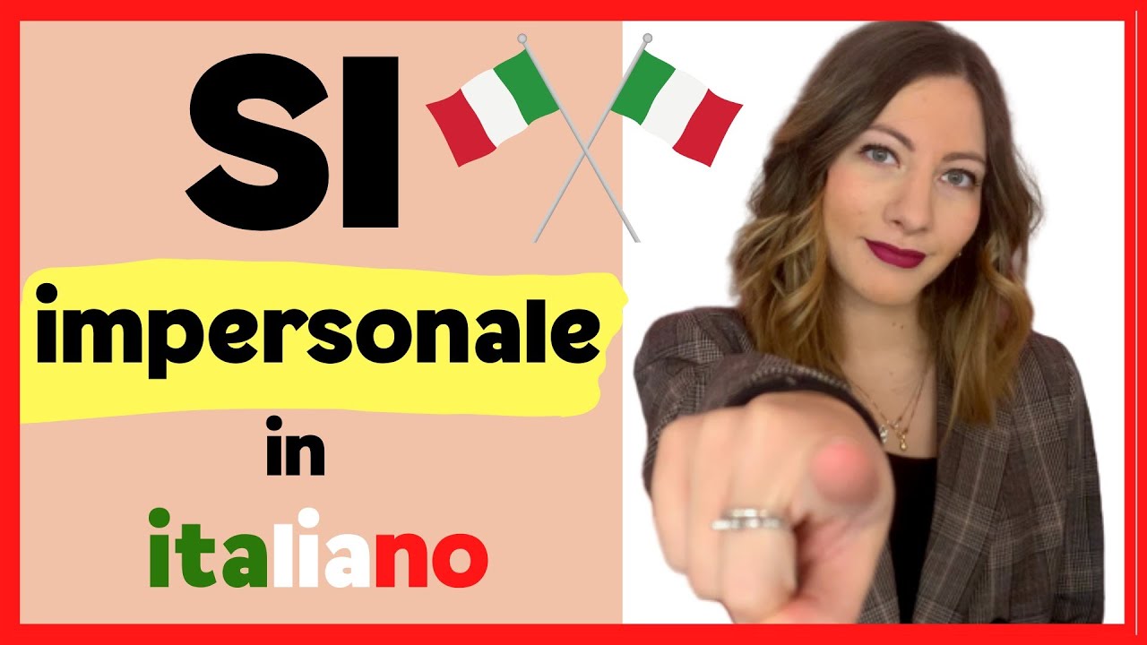 SI IMPERSONALE in Italian (+ SI PASSIVANTE) – LearnAmo