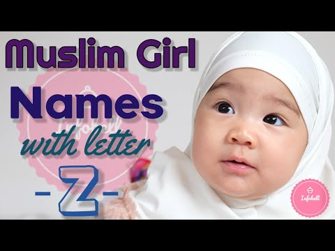 Muslim Girl names with letter "Z"
