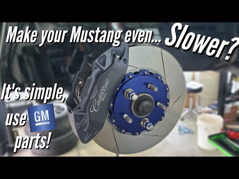 Mustang Big Brakes Front and Rear for less than $600! 1979-2004 (ATS Brembos Front, Taurus Rear)