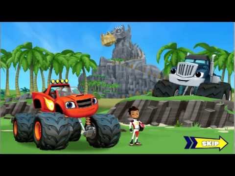Blaze Dragon Island Race - videos for kids - star kids tv