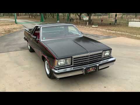 1979 El Camino Royal Knight 305ci V8 Automatic PS PB AC AM/FM Radio 79-6681T