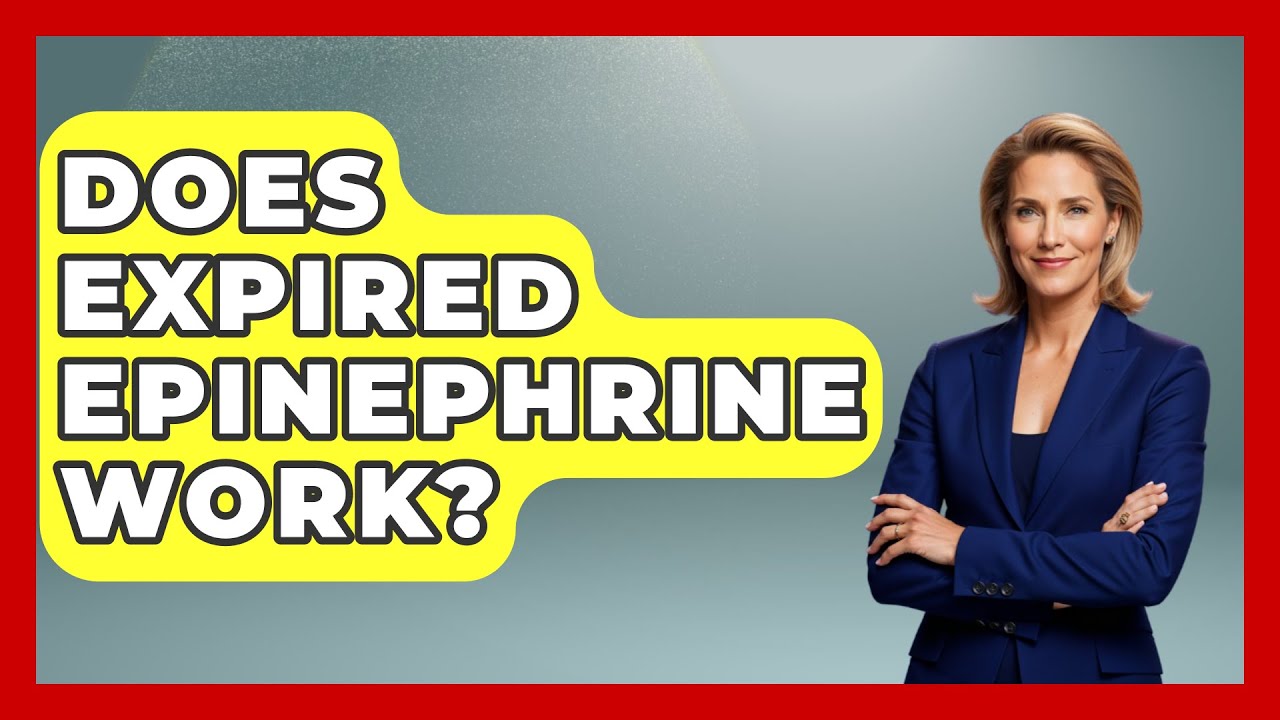 Does Expired Epinephrine Work? - First Response Medicine