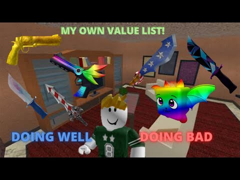 I created my OWN mm2 value list..?