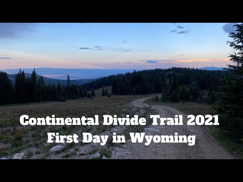 Continental Divide Trail 2021 - Day 108 - First day in Wyoming