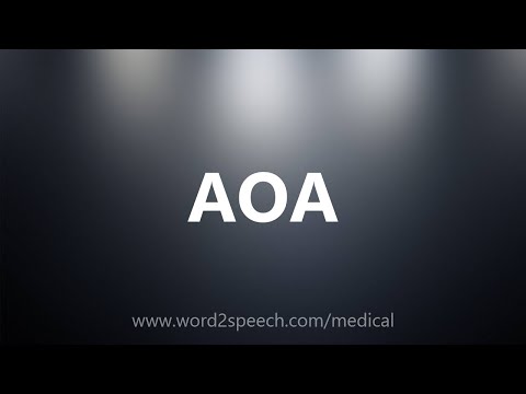AOA - Medical Meaning