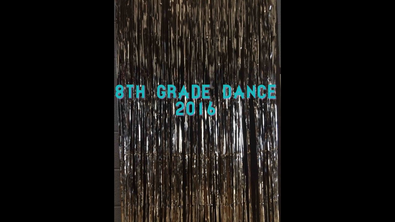 8th Grade Dance Promo 2016