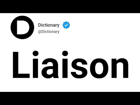Liaison Meaning In English