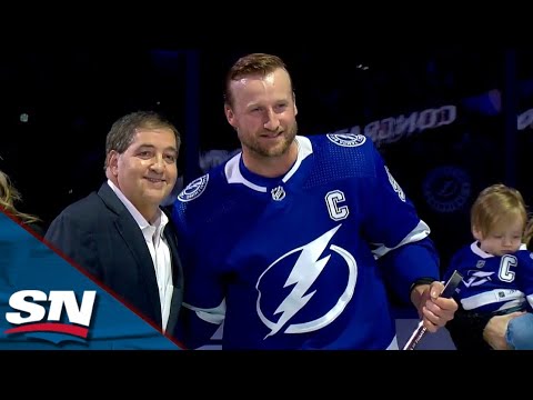 Tampa Bay Lightning Honour And Celebrate Steven Stamkos' 1000 Career Points
