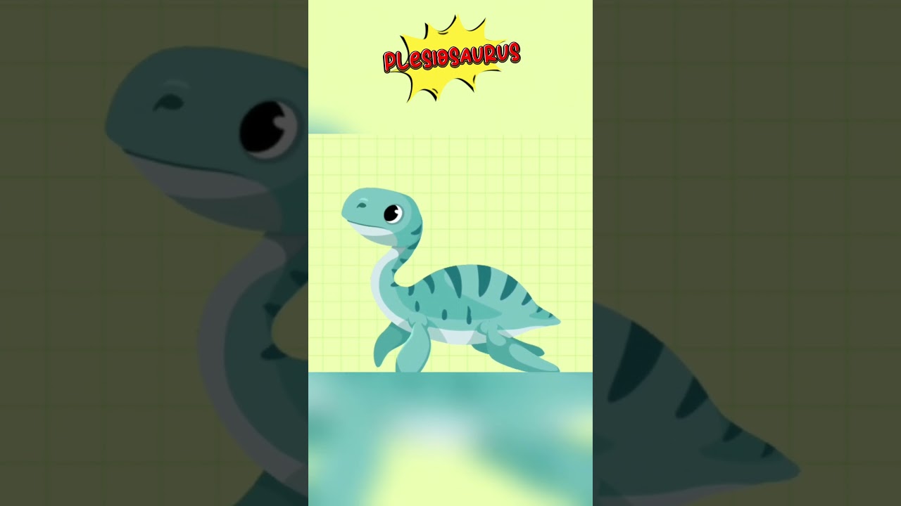 Plesiosaurus, Kiddos Learning About Dinosaurs