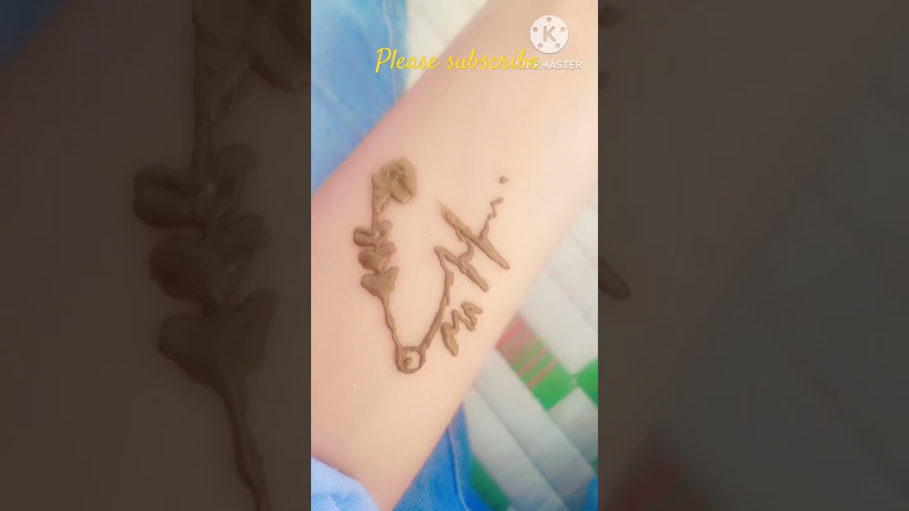 New sefty pin mehndi design #seftypin #mehndi #shortvideo