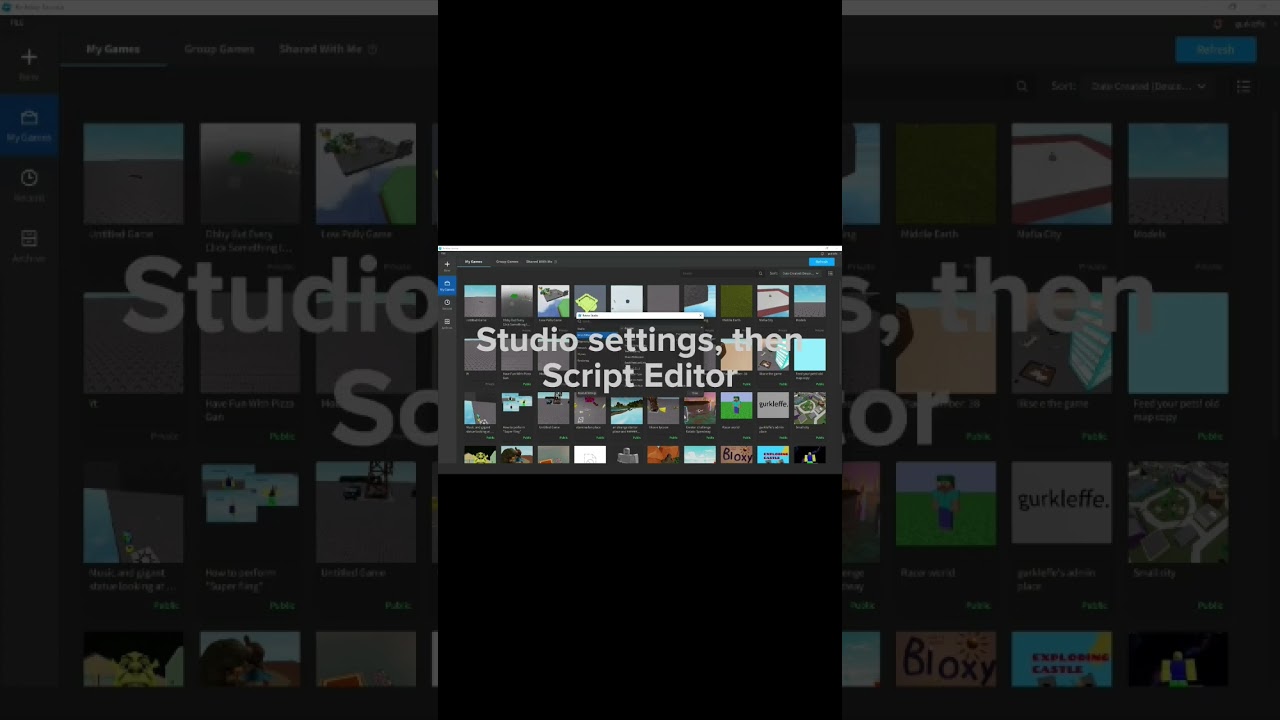Customize Script Editor | Roblox Studio