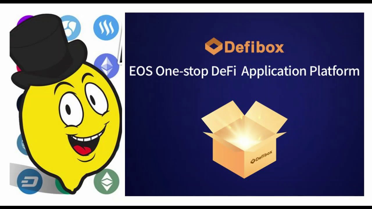 The EOS DeFiBox one-stop shop -  Tutorial &  Walk-through