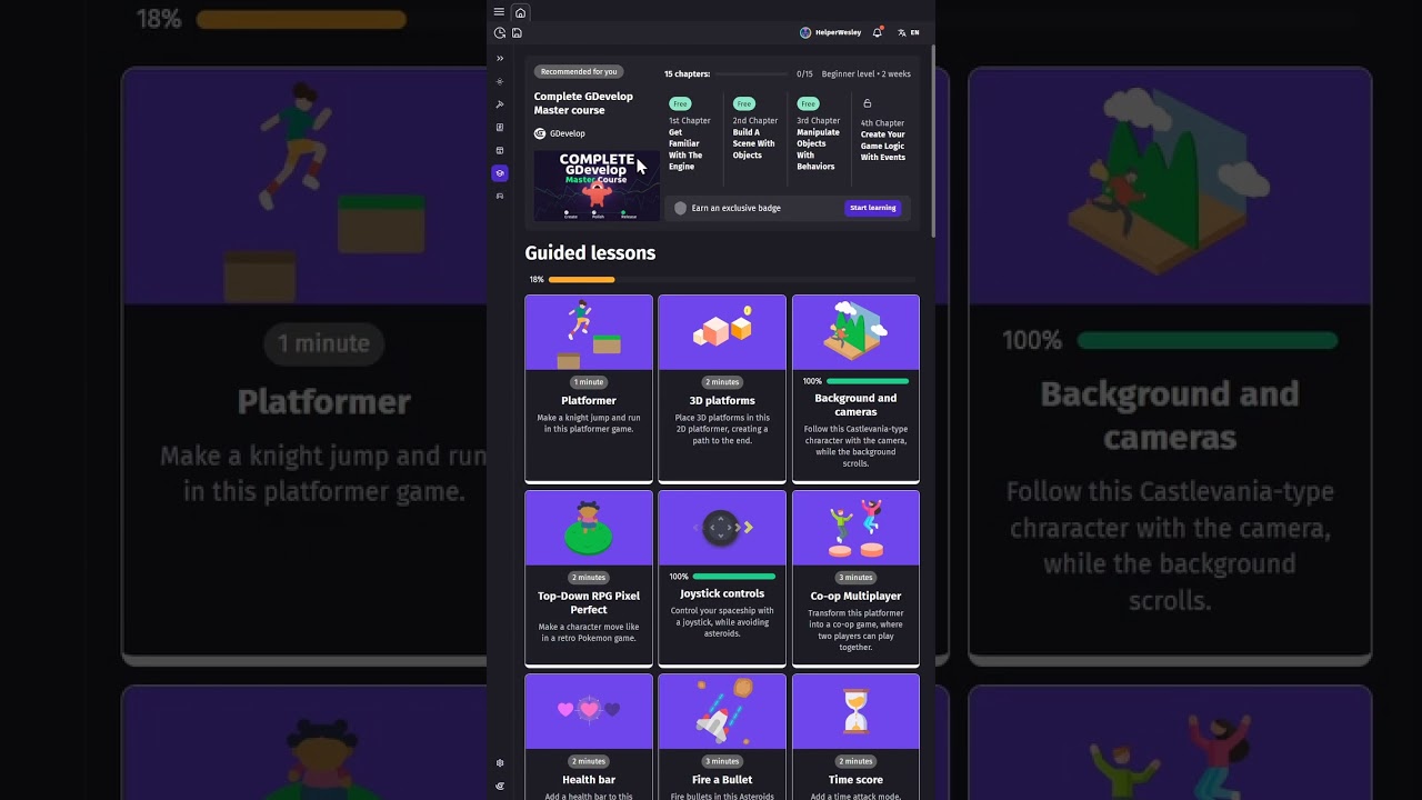 How To Make A Game Without Coding - Master Course - #gamedev #gdevelop #nocode #tutorial