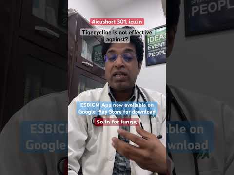 #icushort 301: Tigecycline is not effective against? #esbicm