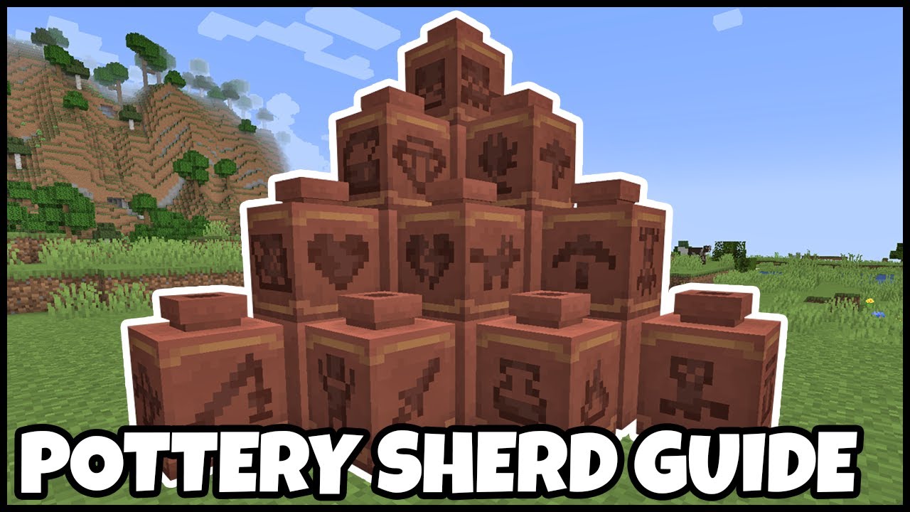 MINECRAFT POTTERY SHERD GUIDE