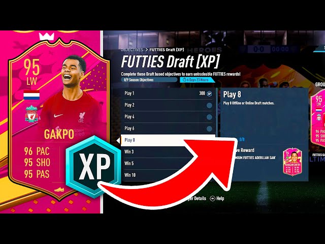 FIFA 23 FUTTIES Draft(XP) objective: How to obtain free cards of Cody ...