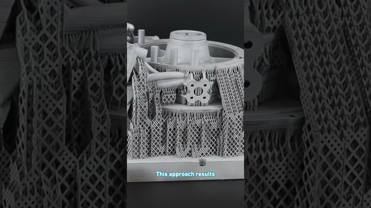 High-Performance SLM 3D Printing for Industrial Structural Components #3Dmetalprinting