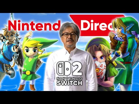 A New Zelda Game for the Nintendo Switch 2 Direct…
